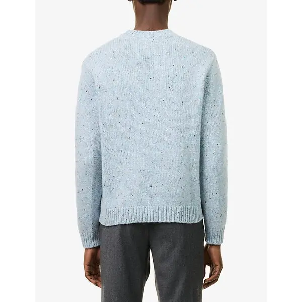 PERCIVAL Rhodes Logo Wool-blend Jumper