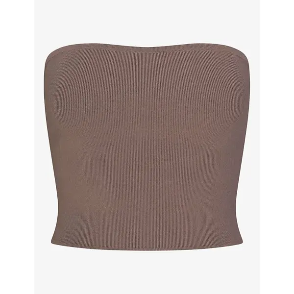 SKIMS Refined Knit Strapless Tube Top - Amethyst