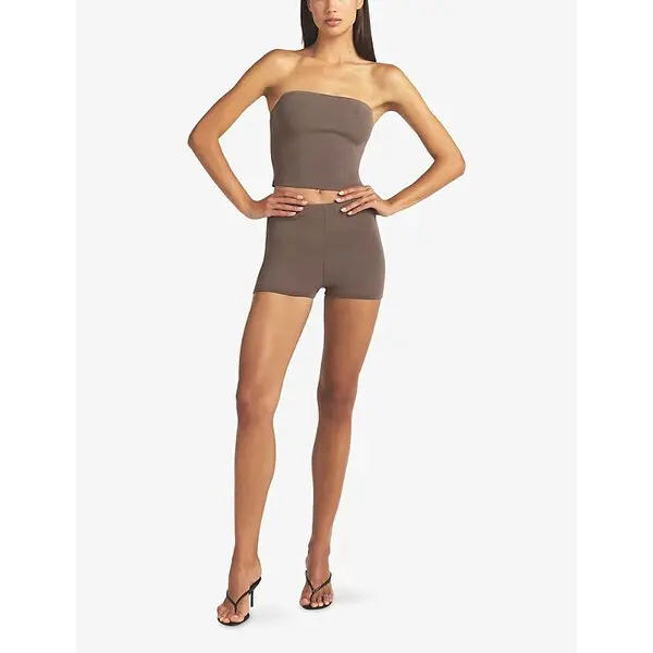 SKIMS Refined Knit Strapless Tube Top