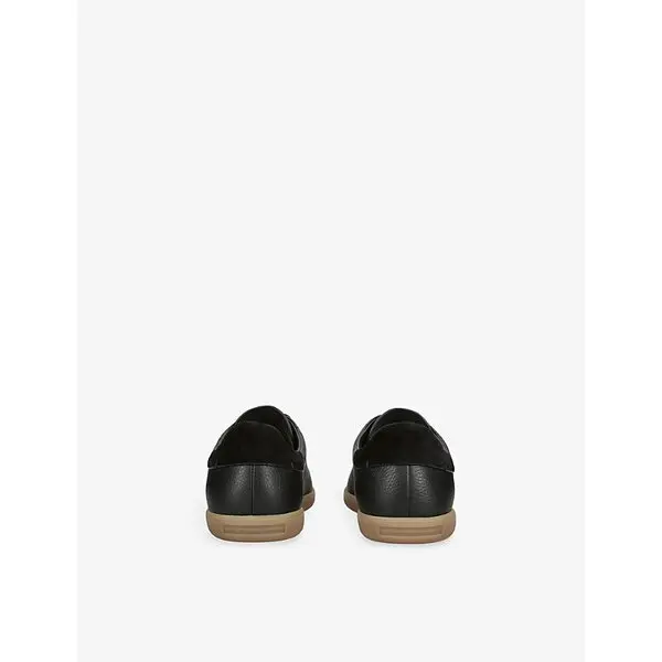 Ermenegildo Zegna 232 Grained Leather Trainers