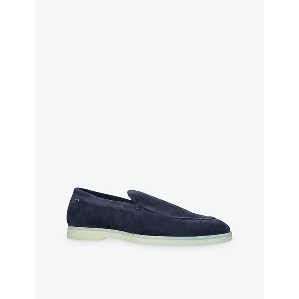 BELIER Amalfi Contrast-sole Suede Loafers