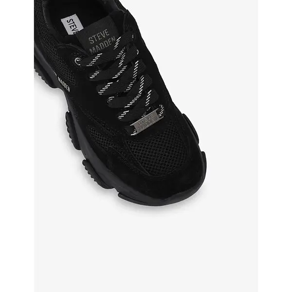 Steve Madden Front Row Suede Trainers