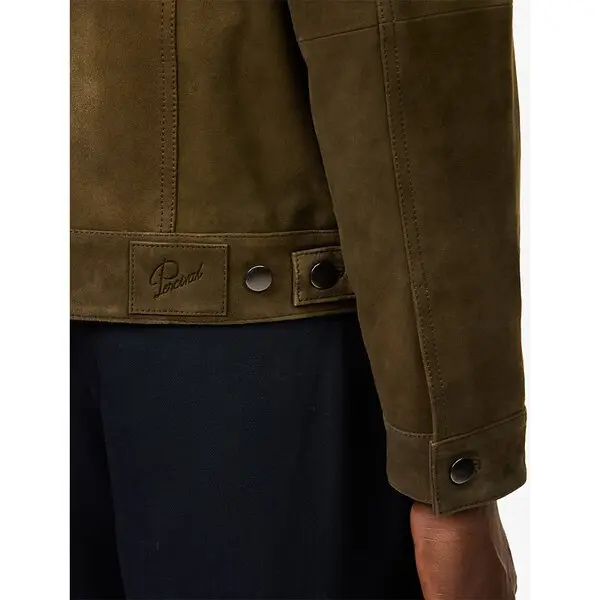 PERCIVAL Western Flap-pocket Leather Jacket