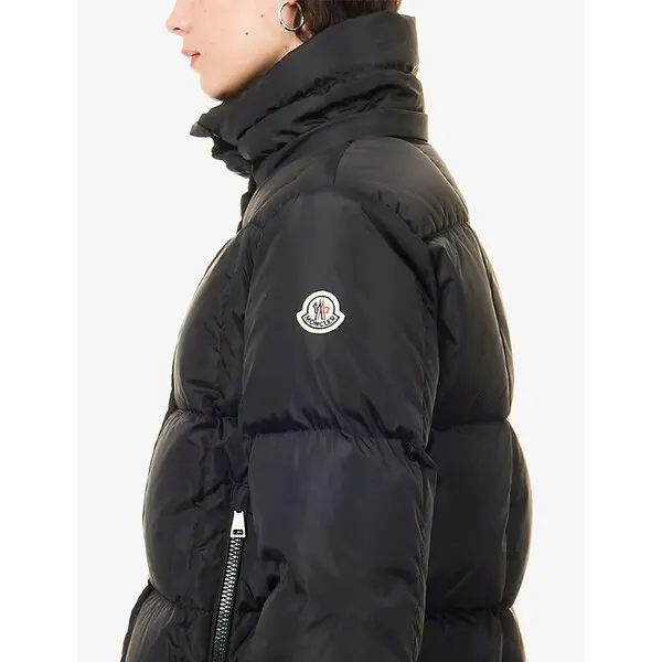 Moncler Castelnew Detachable-hood Shell Jacket
