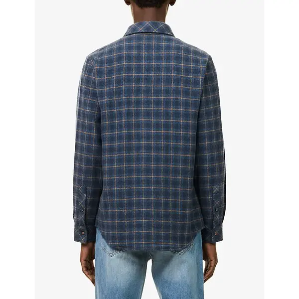GODS TRUE CASHMERE Explorer Gemstone-embellished Cashmere Shirt
