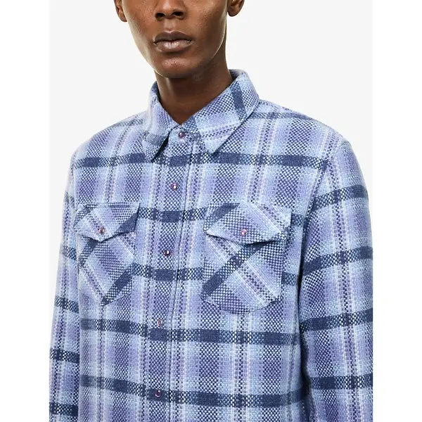GODS TRUE CASHMERE Uniform Gemstone-embellished Cashmere Shirt