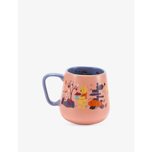 THE DISNEY STORE AT SELFRIDGES Winnie The Pooh Autumn Ceramic Mug 425ml