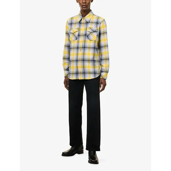 GODS TRUE CASHMERE Alchemy Gemstone-embellished Cashmere Shirt