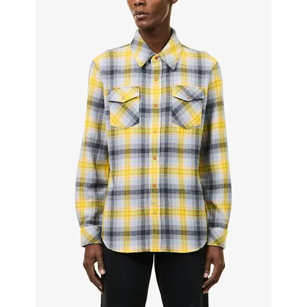 GODS TRUE CASHMERE Alchemy Gemstone-embellished Cashmere Shirt