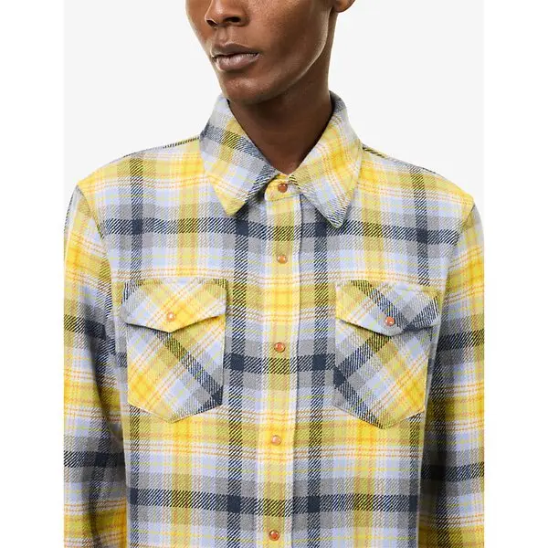 GODS TRUE CASHMERE Alchemy Gemstone-embellished Cashmere Shirt
