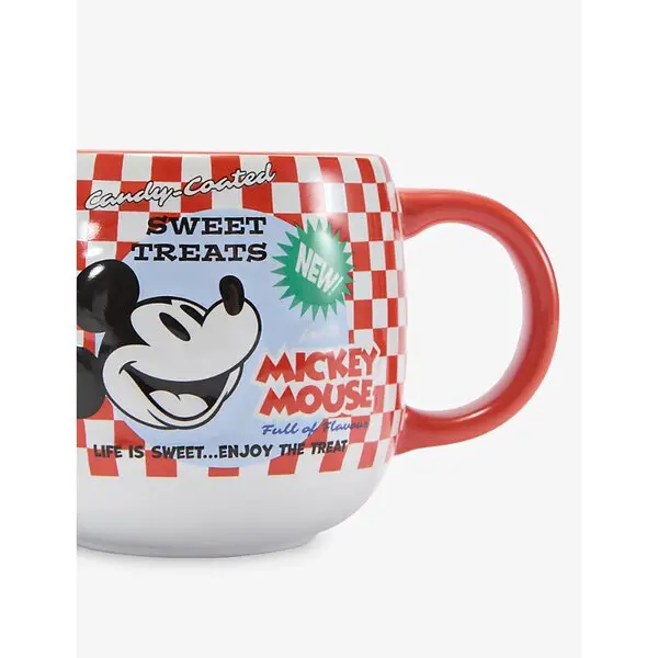 THE DISNEY STORE AT SELFRIDGES Sweet Treats Mickey Mouse Ceramic Mug 365ml
