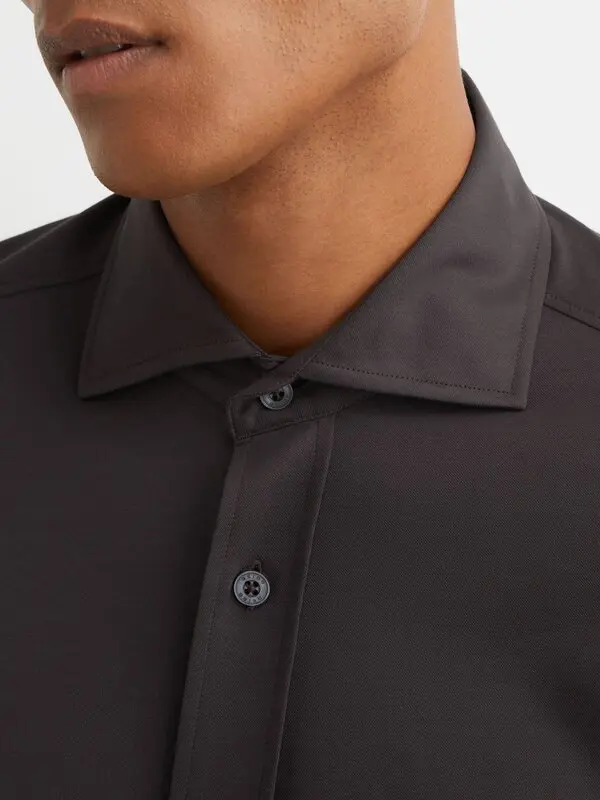 REISS Shirt - Dark Brown