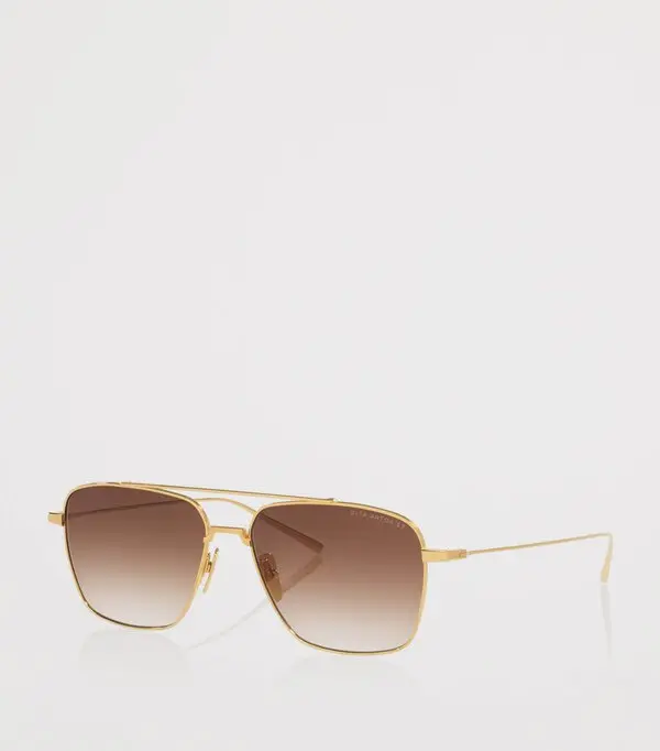 Dita Titanium Artoa 57x Aviator Sunglasses