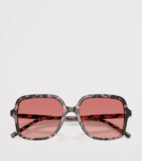Dolce & Gabbana Camouflage Print Square Sunglasses