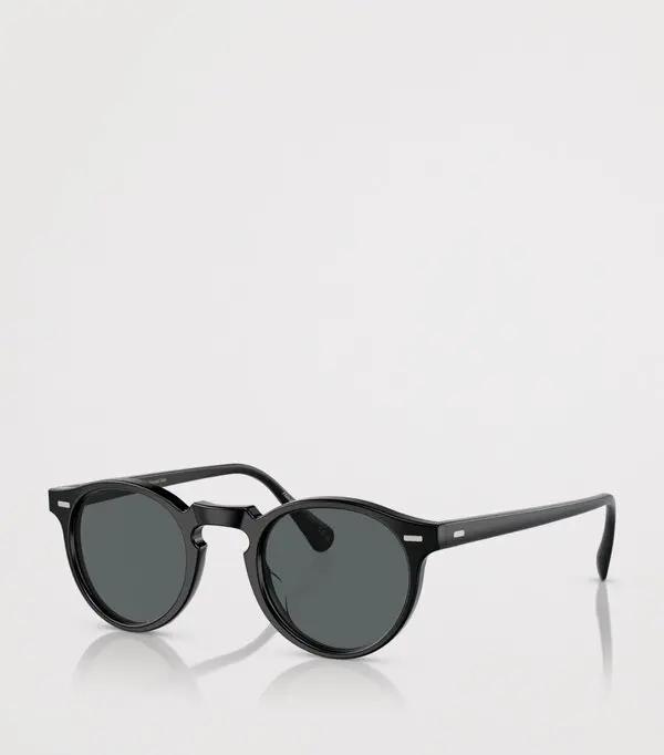 Oliver Spencer Gregory Peck Phantos Sunglasses - Black