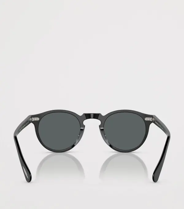 Oliver Spencer Gregory Peck Phantos Sunglasses - Black