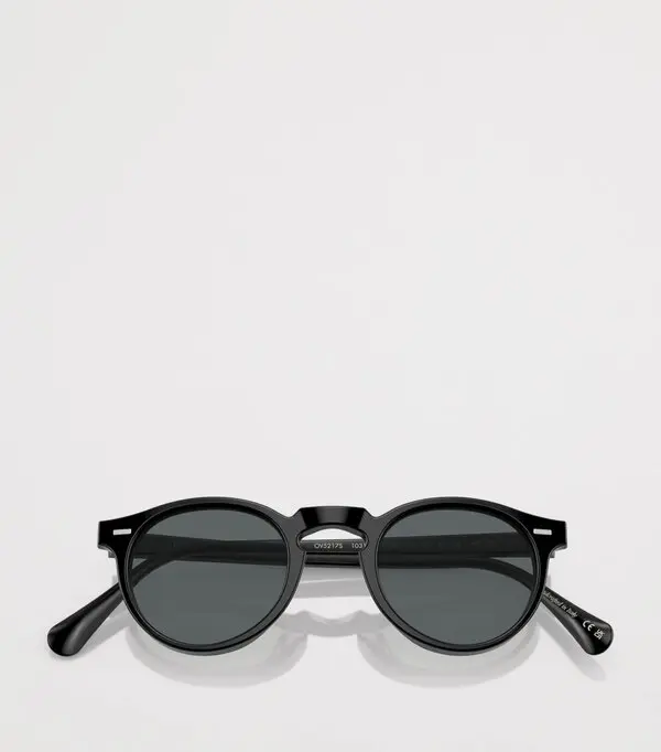 Oliver Spencer Gregory Peck Phantos Sunglasses - Black