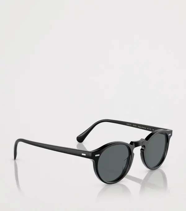 Oliver Spencer Gregory Peck Phantos Sunglasses - Black