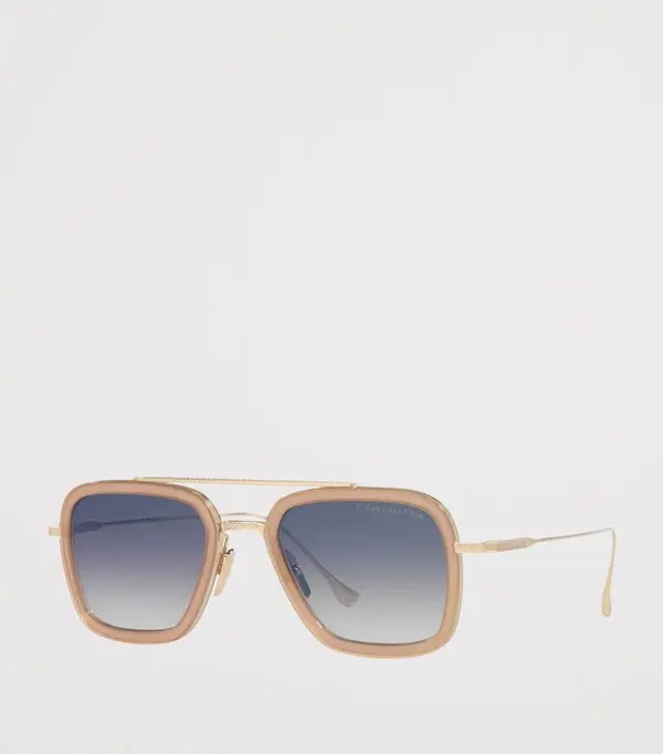 Dita Titanium Aviator Sunglasses