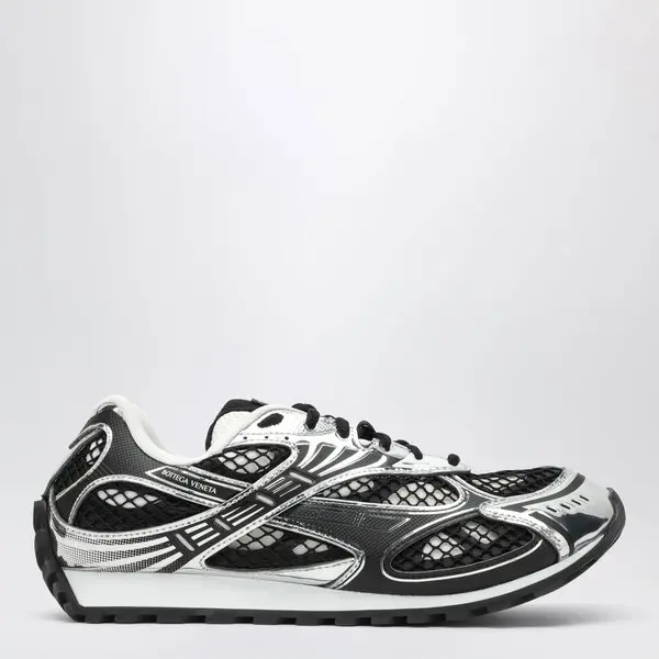 Bottega Veneta Orbit Sneakers In Technical Fabric - Black
