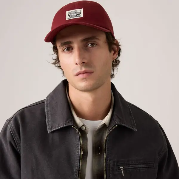 LEVI'S Relaxed Dad Heritage Cap - Red