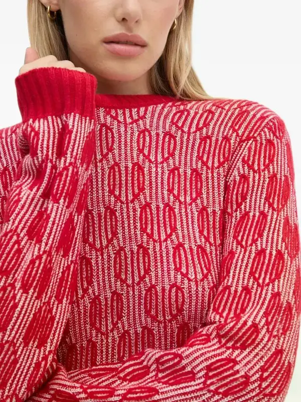 BENETTON Patterned Sweater