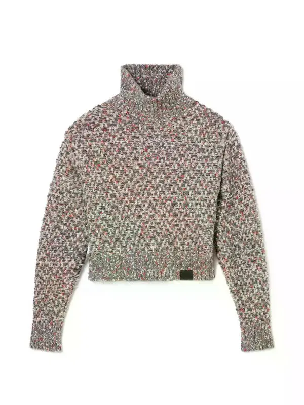 Stella McCartney Textured Knit Sweater - Grey
