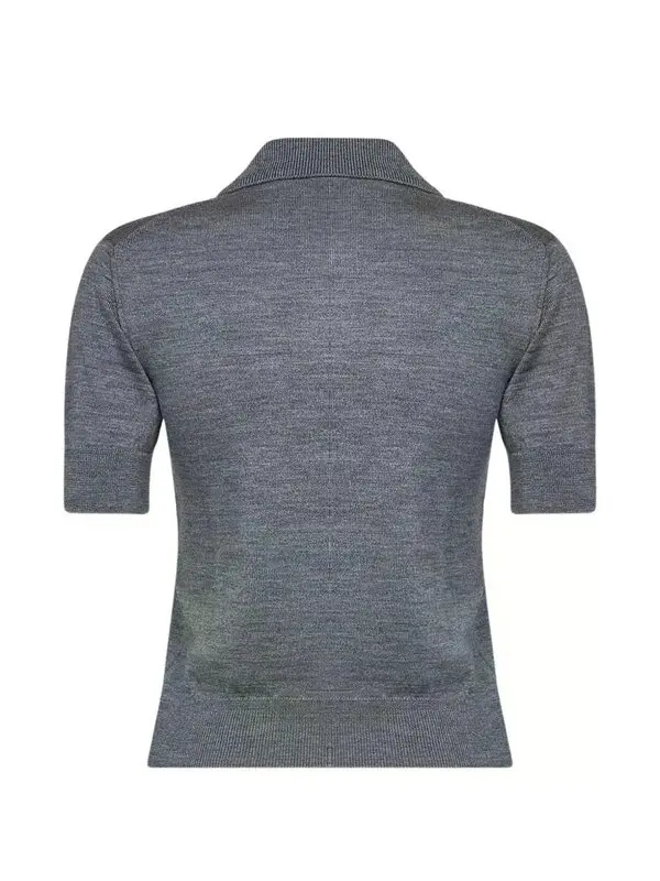 AMI Paris De Cœur Polo Shirt - Grey