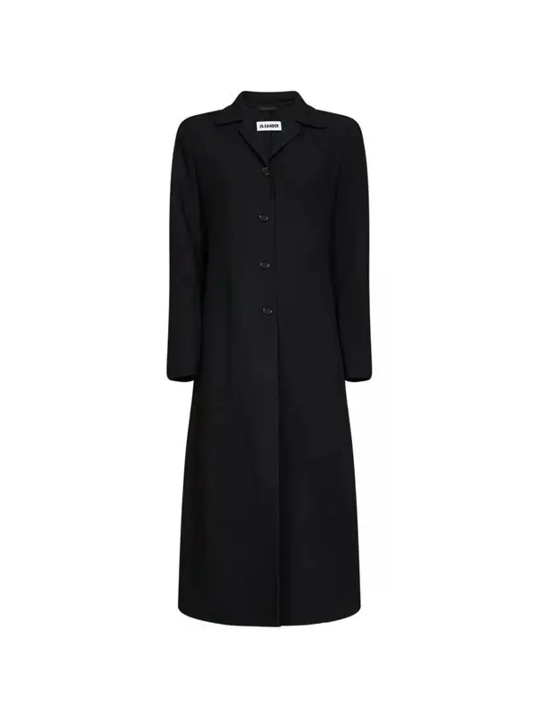 JIL SANDER Single-breasted Lapel-collar Coat