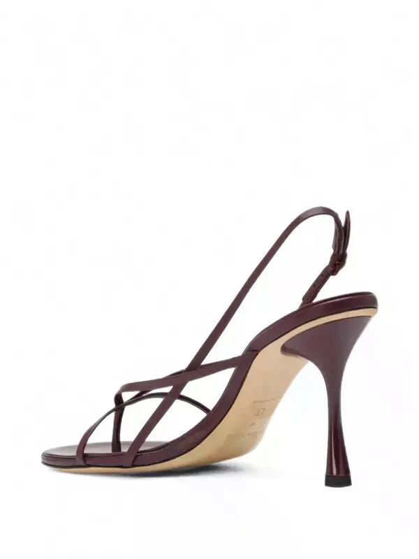 Studio Amelia Wishbone Leather Sandals