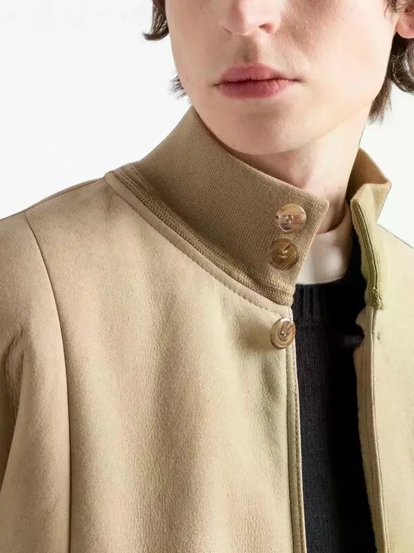 Prada Shearling Bomber Jacket