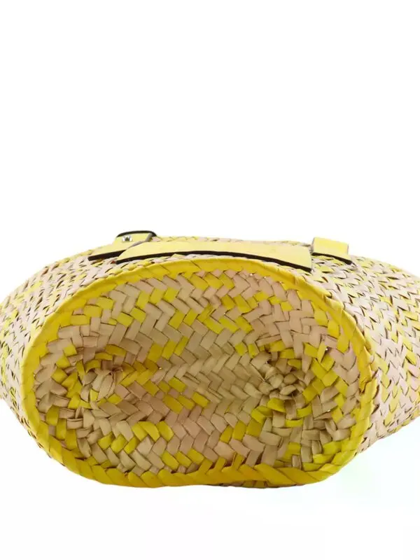 Loewe Raffia Anagram Basket Tote Bag