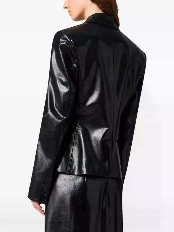 MSGM Notched Lapel Single-breasted Jacket