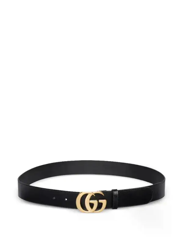 Gucci Cut Gg Marmont Belt - Black