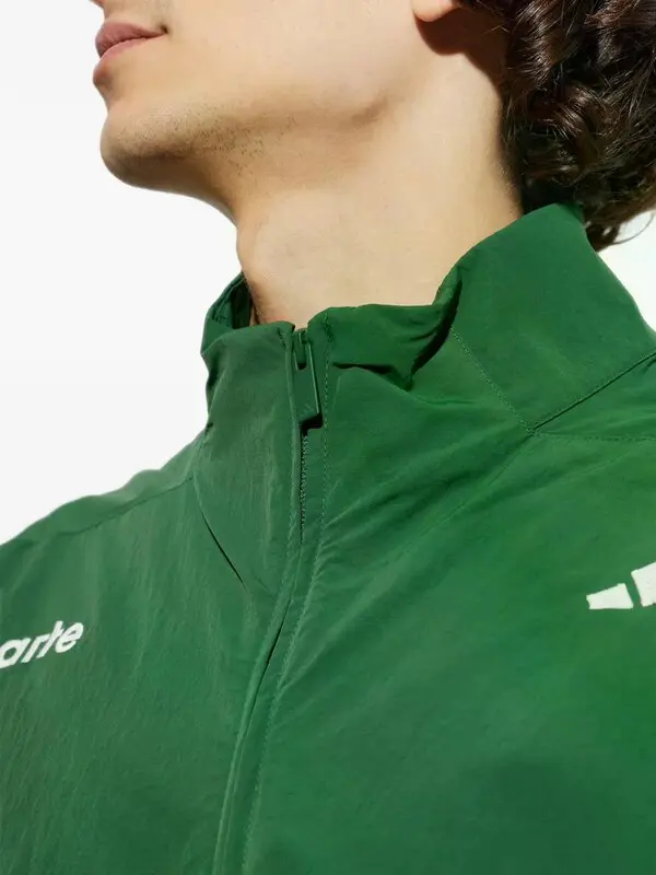 Adidas Xarte Antwerp Z.n.e. Colour-block Logo-embroidered Performance Jacket