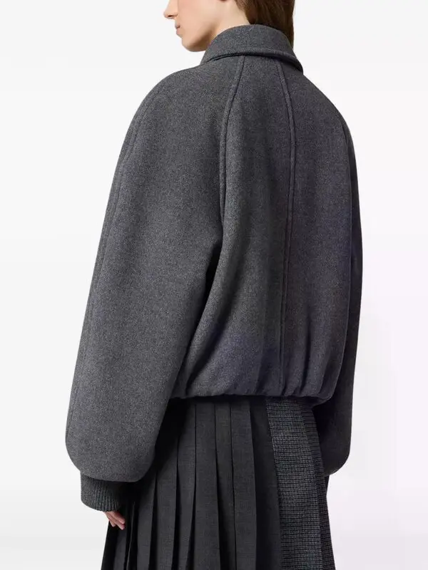 MSGM Zip-up Raglan-sleeve Jacket