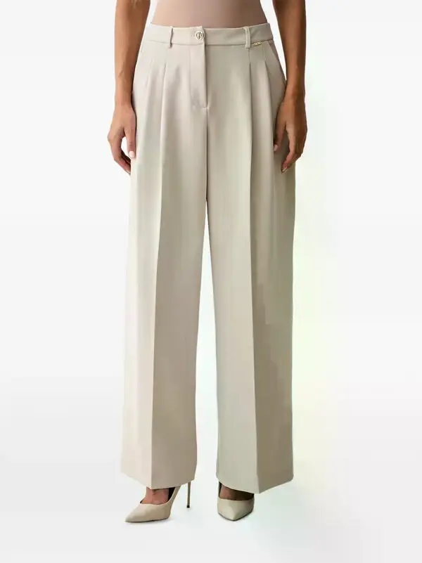 FRACOMINA Pleated Wide-leg Trousers
