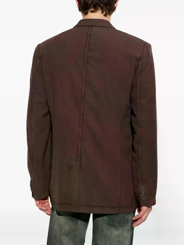 DIESEL® J-creed-aecb Notched-lapel Single-breasted Blazer
