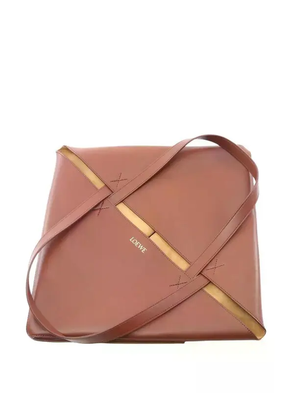 Loewe Large Calfskin Puzzle Fold Tote Bag