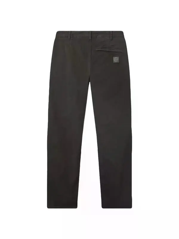 Stone Island 3100030 Stretch Organic Broken Twill Cotton 'old' Effect Trousers