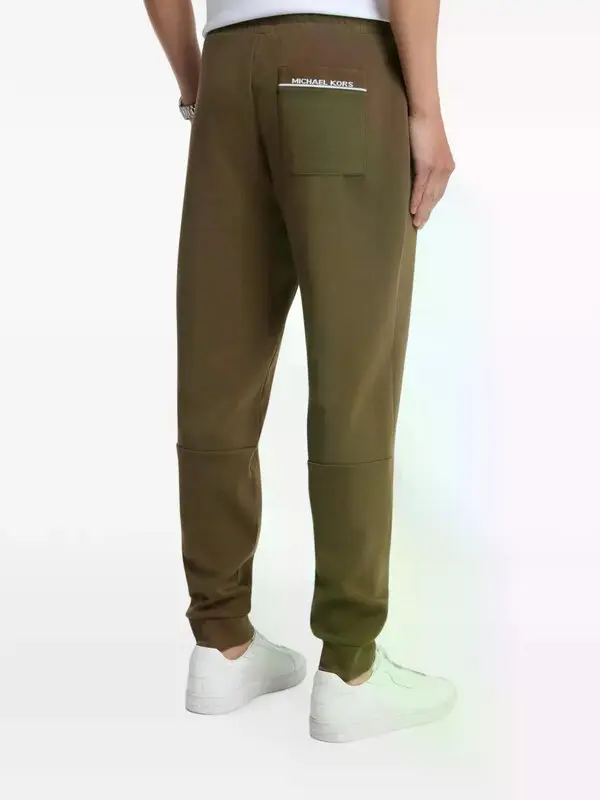 Michael Kors Logo-trim Cotton Blend Joggers