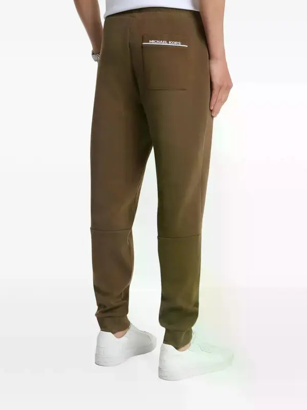 Michael Kors Logo-trim Cotton Blend Joggers