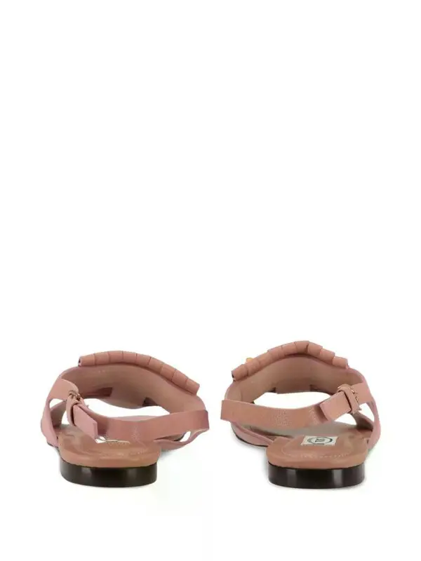 TOD'S T Timeless Fringed-details Sandals