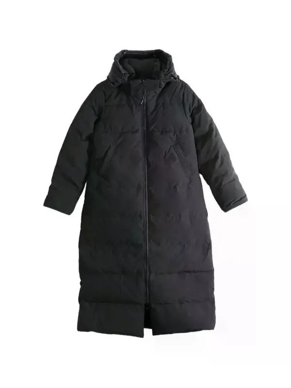 Canada Goose Mystique Quilted Hooded Parka Coat - Black