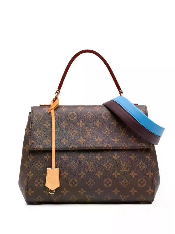 LOUIS VUITTON Monogram Canvas Cluny Mm Satchel