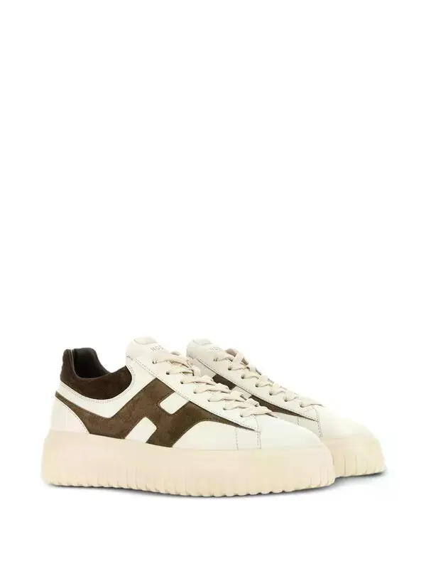Hogan H-stripes Sneakers - Neutrals