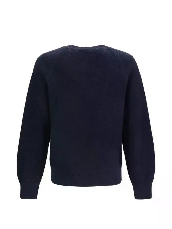 PIACENZA CASHMERE 1733 Crew-neck Ribbed-trim Sweater
