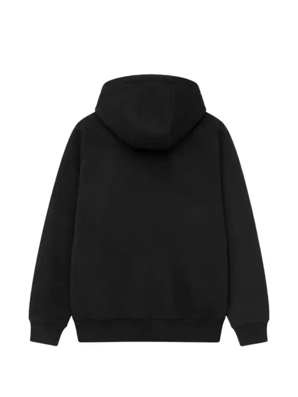 Carhartt Work In Progress Car-lux Logo-patch Zip-up Hoodie