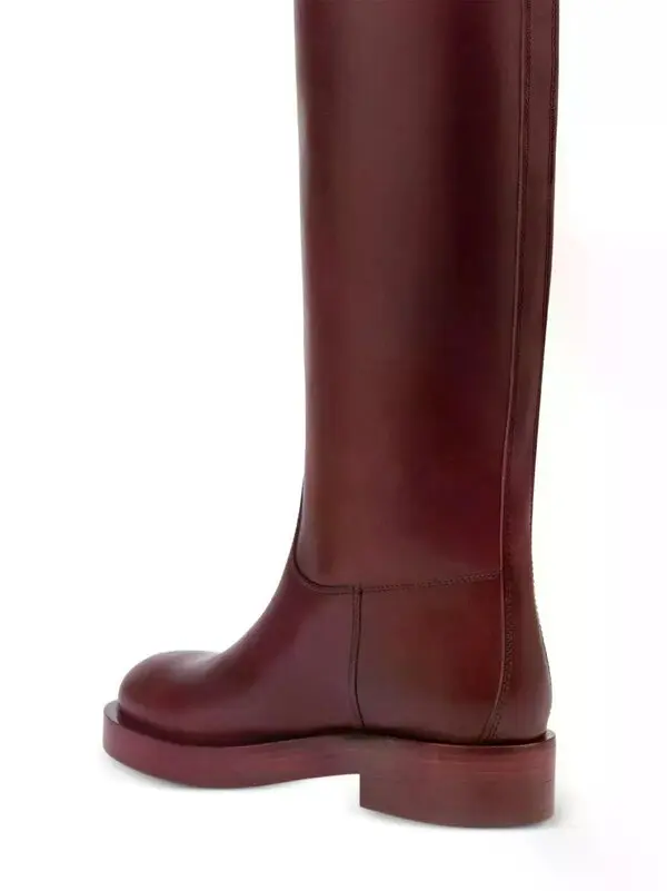 Paris Texas Napa Leather Knee-length Boots