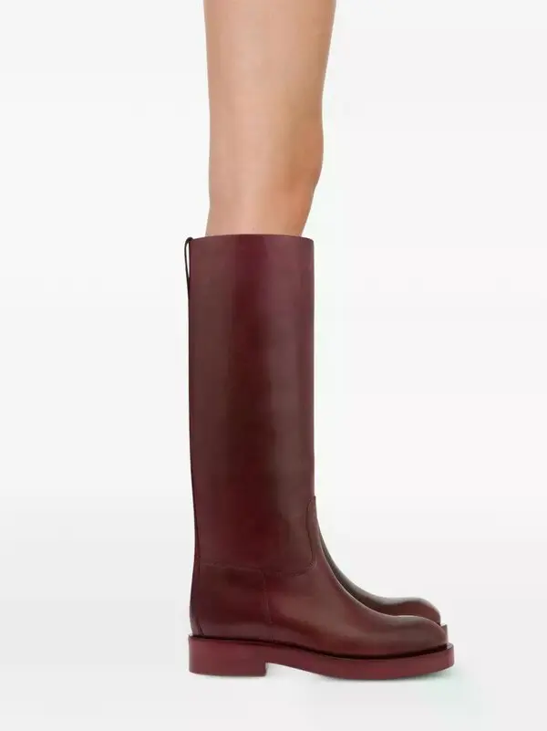Paris Texas Napa Leather Knee-length Boots